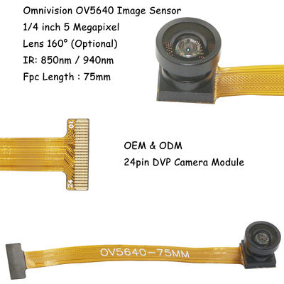 ESP32 5MP OV5640 Camera Module 75mm FPC DVP MIPI Camera Module Face ...